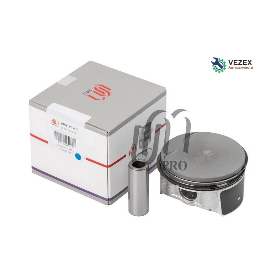 UMPRO PC1007050 поршень с кольцами! d87.5 +0.50\ Ford Focus/Mondeo, Mazda 6 2.0i 16V 00>