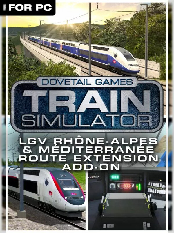 Train Simulator: LGV Rhône-Alpes & Méditerranée Route Extension Add-On DLC, РФ и СНГ