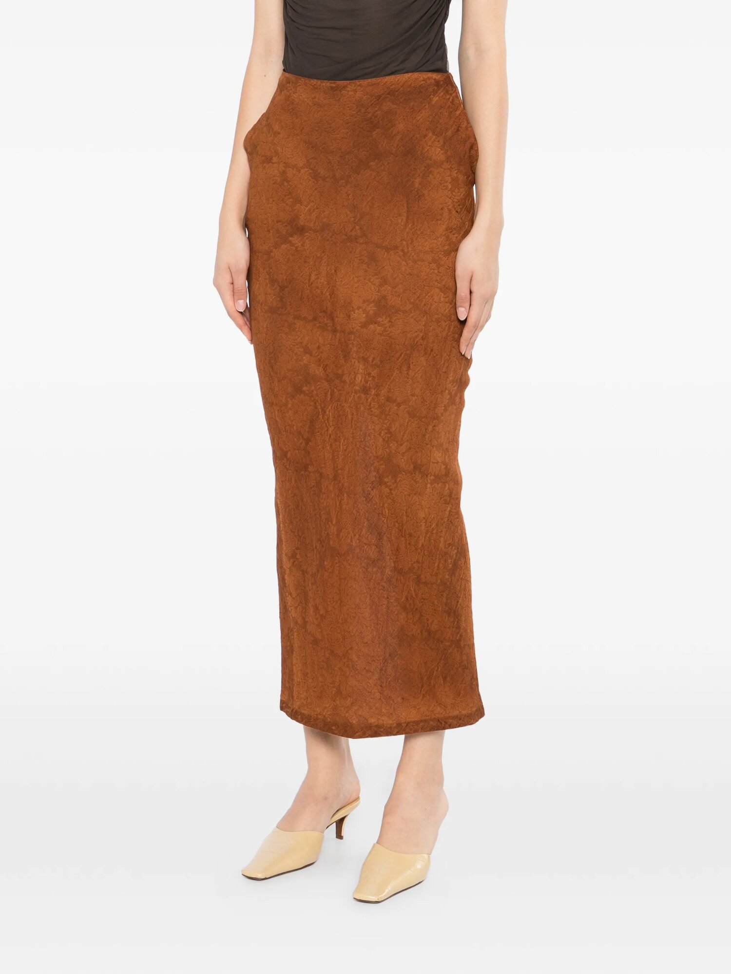 Юбка KINYAN LAM Natural-dye maxi skirt, размер 46 — фото 1