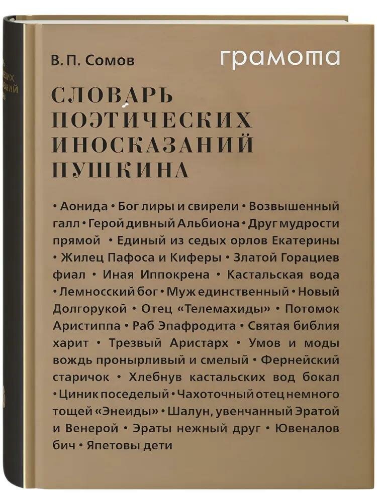 Словарь поэтических иносказаний Пушкина
