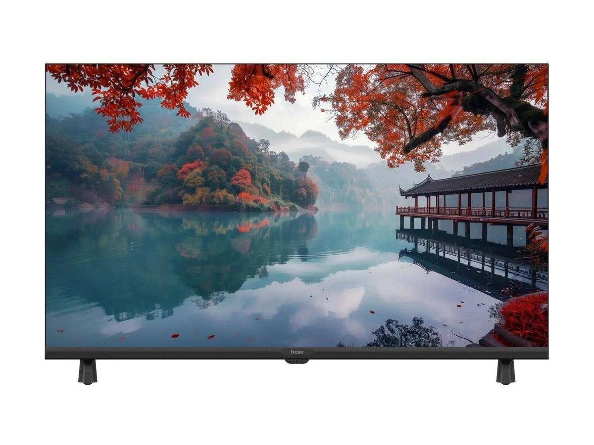 32" Телевизор HAIER 32 LED H1, HD 1366х768, Smart TV, черный