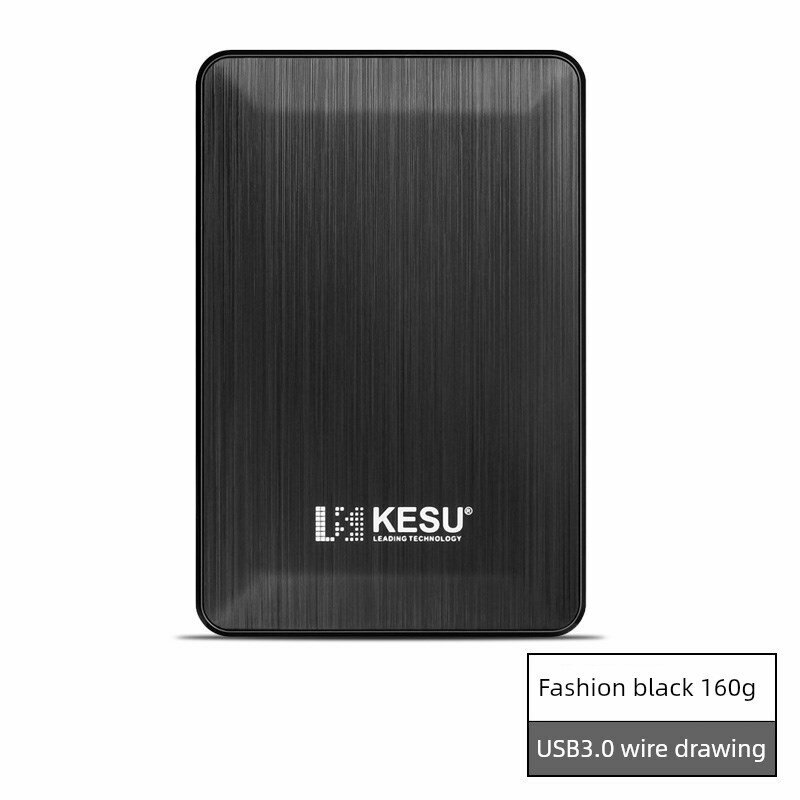 Внешний жесткий диск USB 3.0 на 1 ТБ, устройство хранения данных, флеш-память black 160G_Официальная стандартная