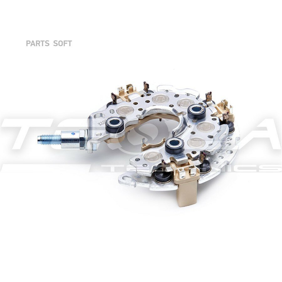 Диодный мост 12V TESLA TECHNICS TT34556 CHRYSLER TOWN&COUNTRY VAN 3.3, VOYAGER 3.3, DODGE CARAVAN 3.3, COBALT 2.2, PONTIAC PURSUIT 2.2