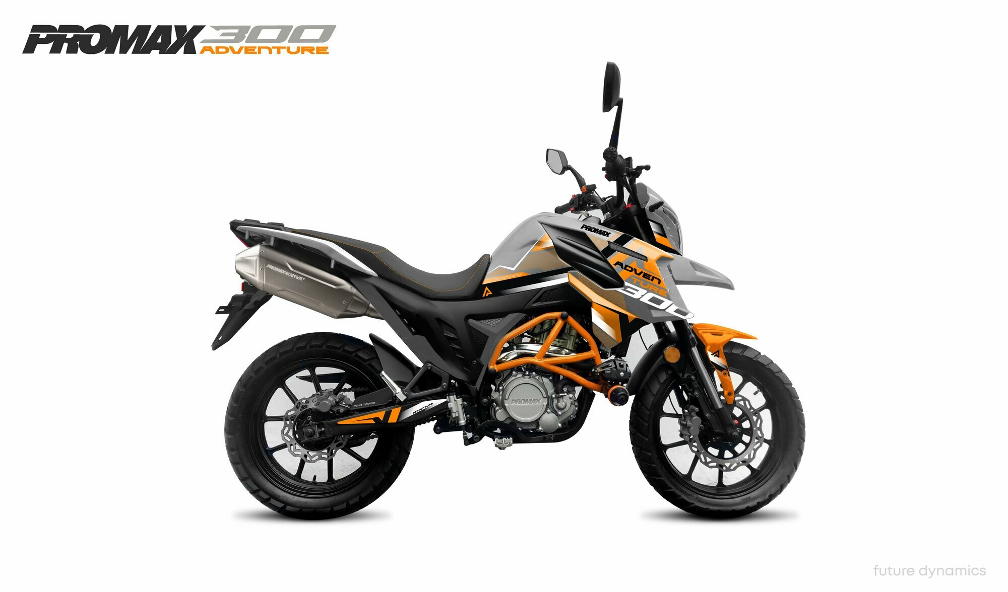 Мотоцикл PROMAX ADVENTURE 300 (PR300) эптс Grey-Orange