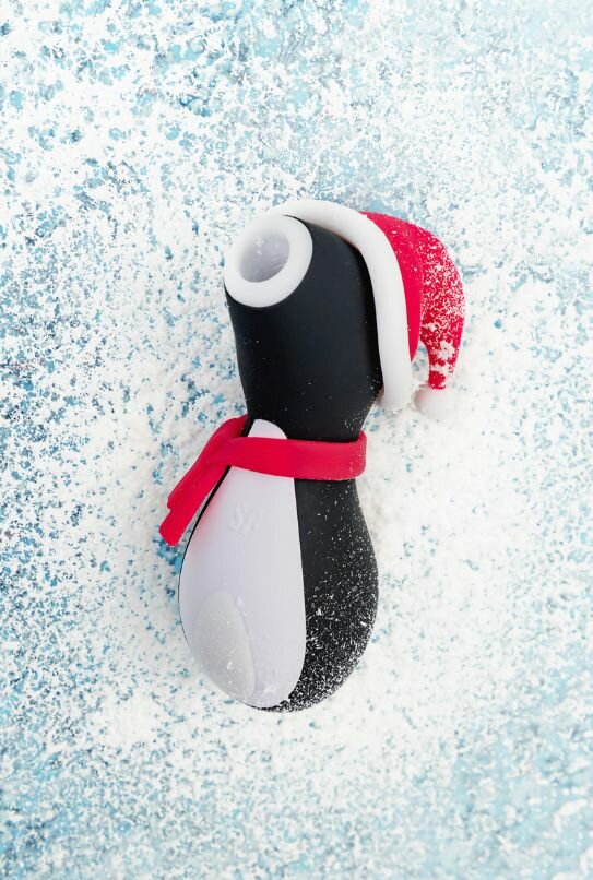 Вакуумный стимулятор Satisfyer Pro Penguin Holiday Edition ( пингвин ) новогодний