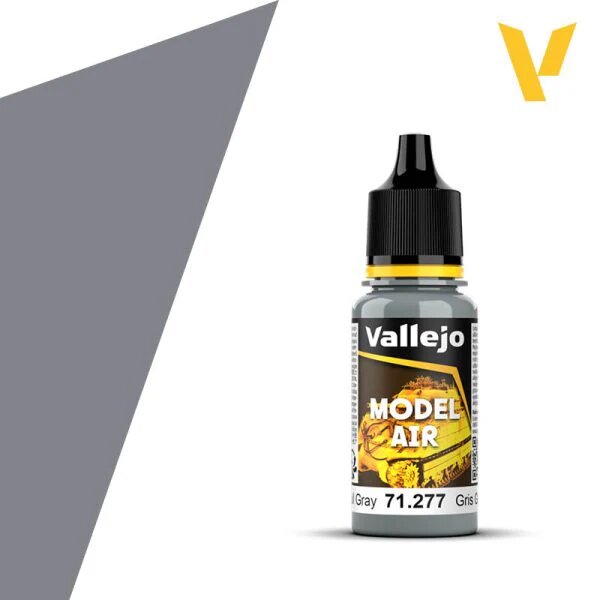 Краска Vallejo 71.277 серии Model Air Dark Gull Gray 17 мл. акриловая