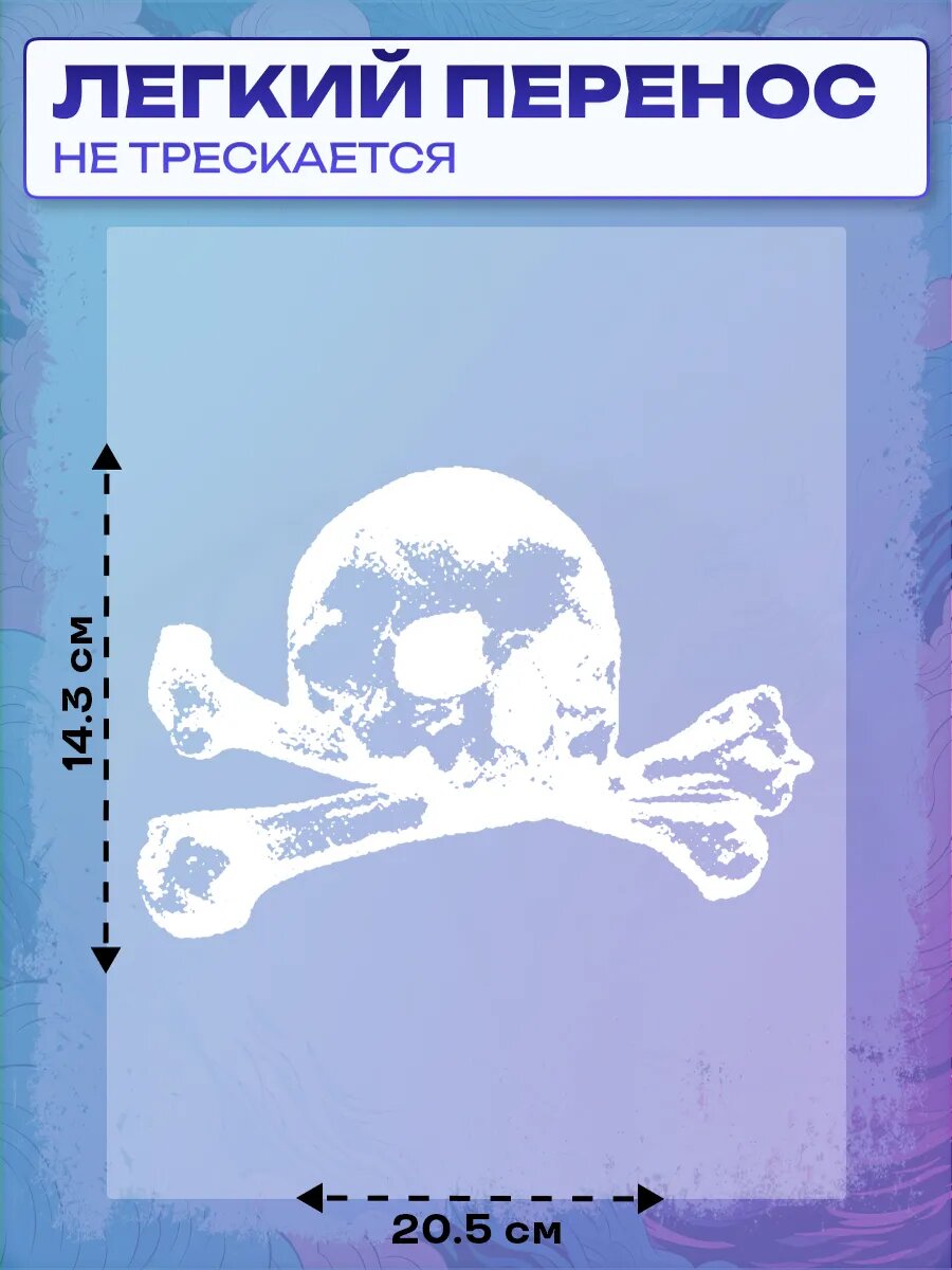 Термонаклейка bones — фото 1