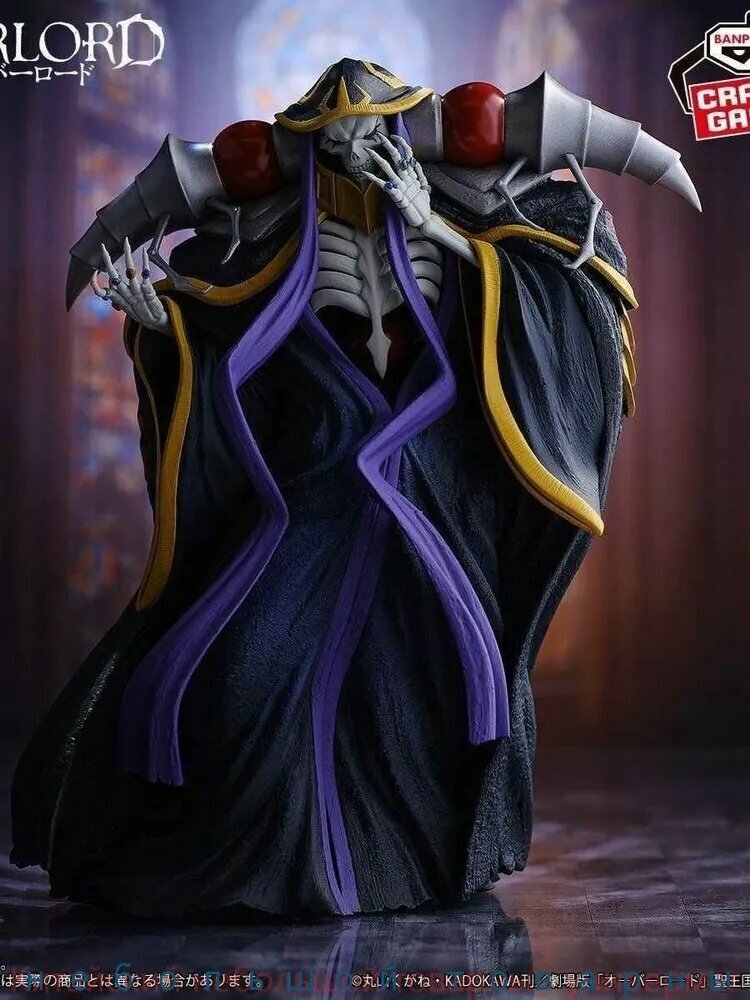 Аниме фигурка BANDAI Banpresto Повелитель , Айнз Ул Гоун(Ainz Ooal Gown) из "Overlord"22cm