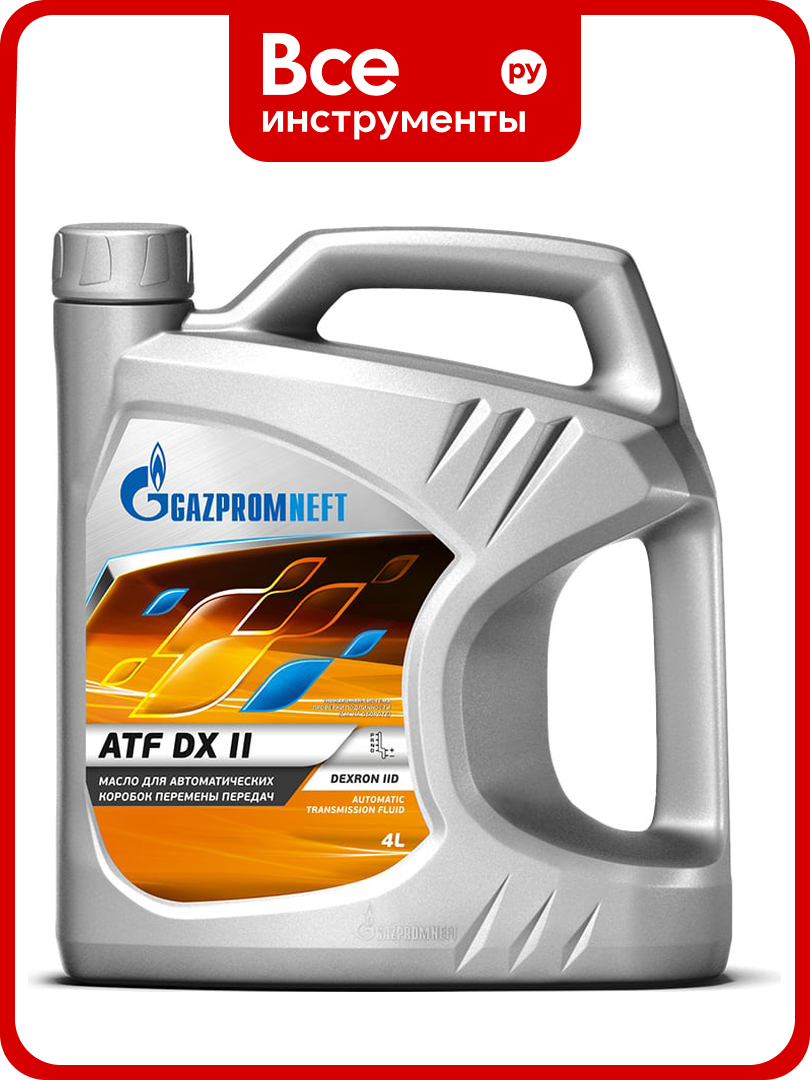 Масло ATF Dexron II Gazpromneft, минеральное, для автоматических трансмиссий, устойчивое к низким температурам
