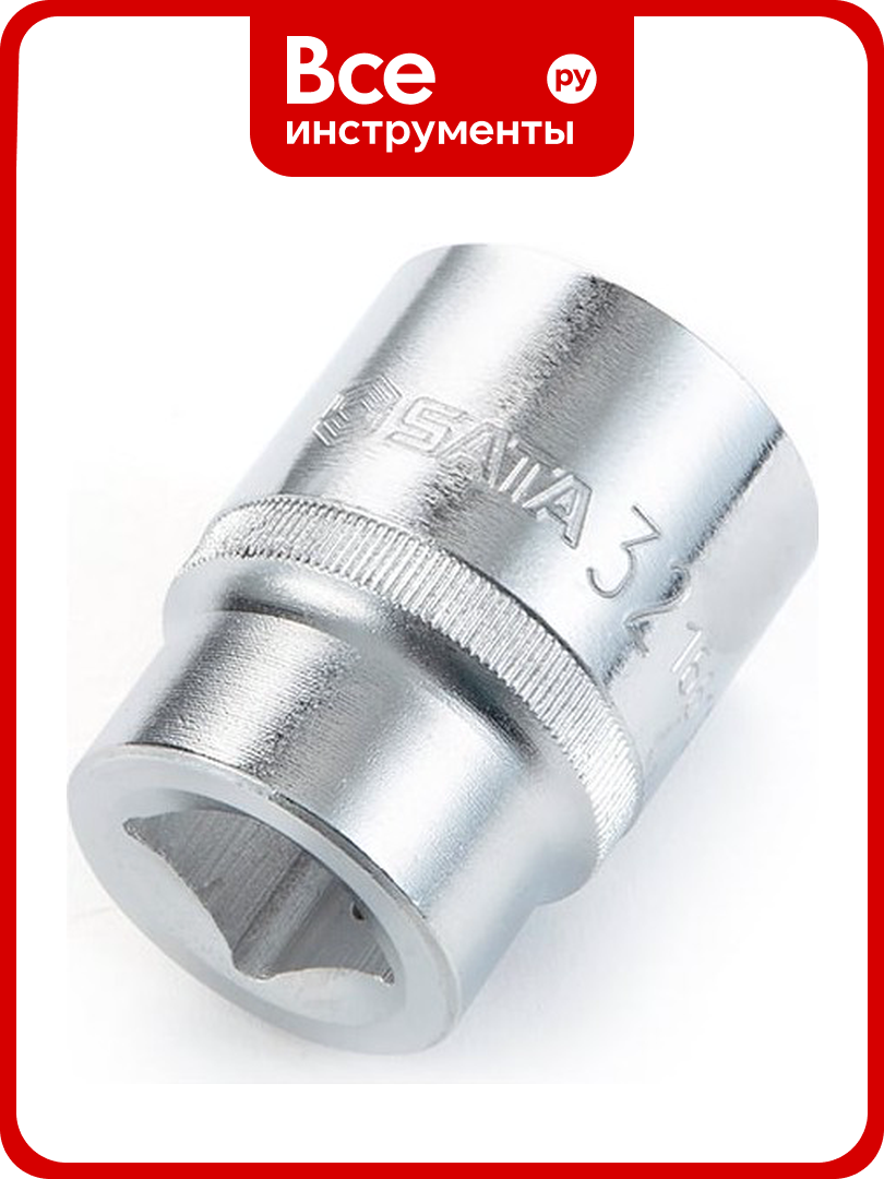 Головка торцевая 12-гранная 36 мм, 3/4"DR SATA 16617, На данный товар действует условие безусловного возврата