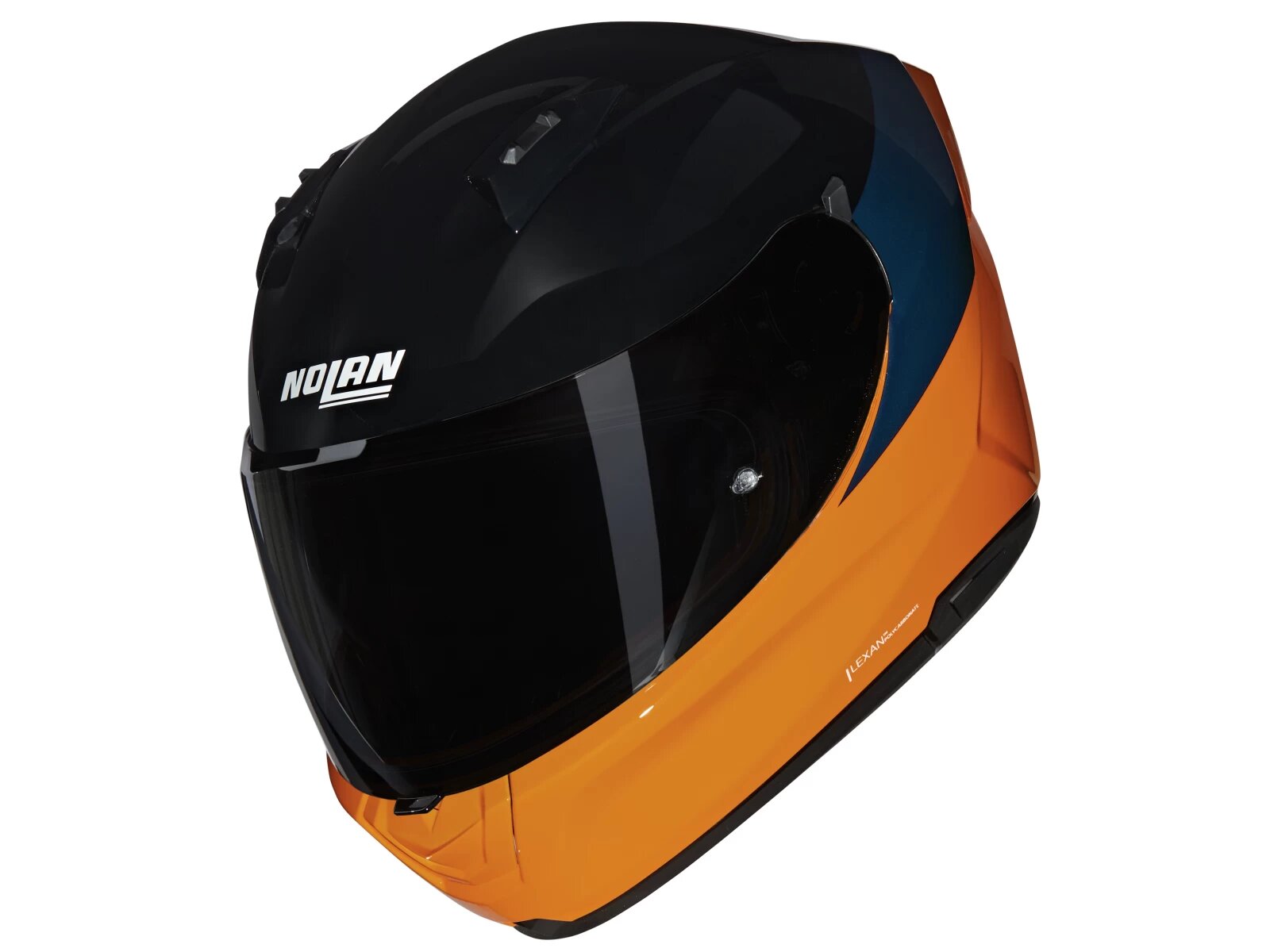 Мотошлем NOLAN N60-6 Speciale, Arancione/Nero/Blu Profondo 342, L