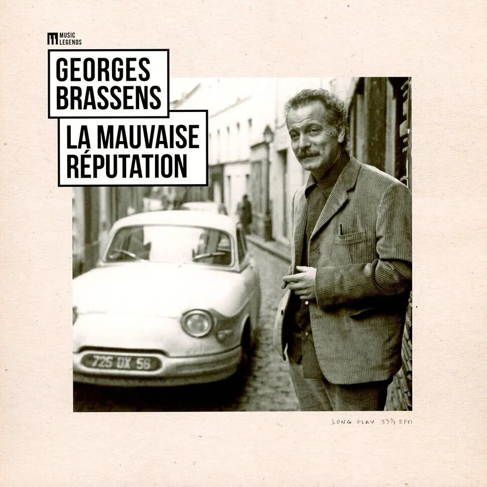 Brassens Georges "Виниловая пластинка Brassens Georges La Mauvaise Reputation"
