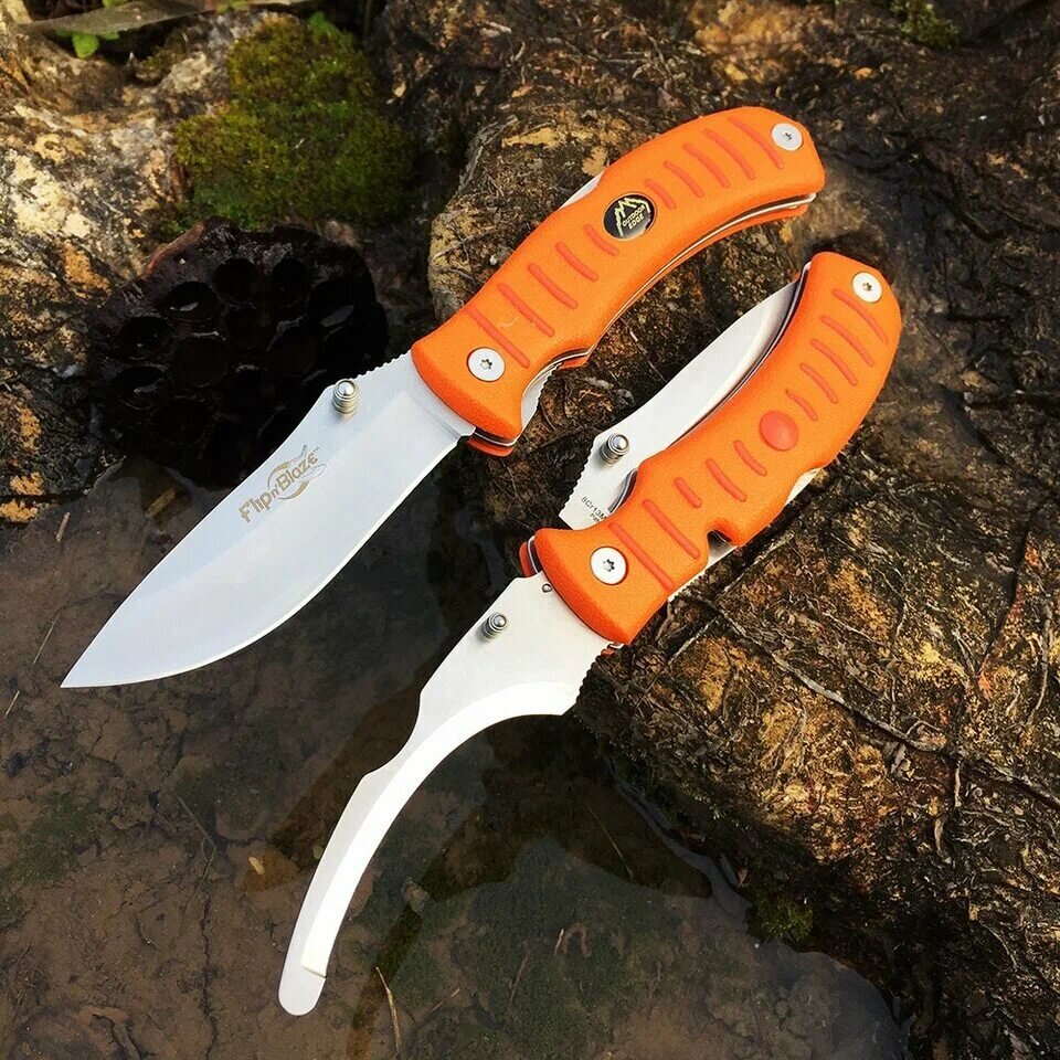 Складной нож Outdoor Edge, оранжевый
