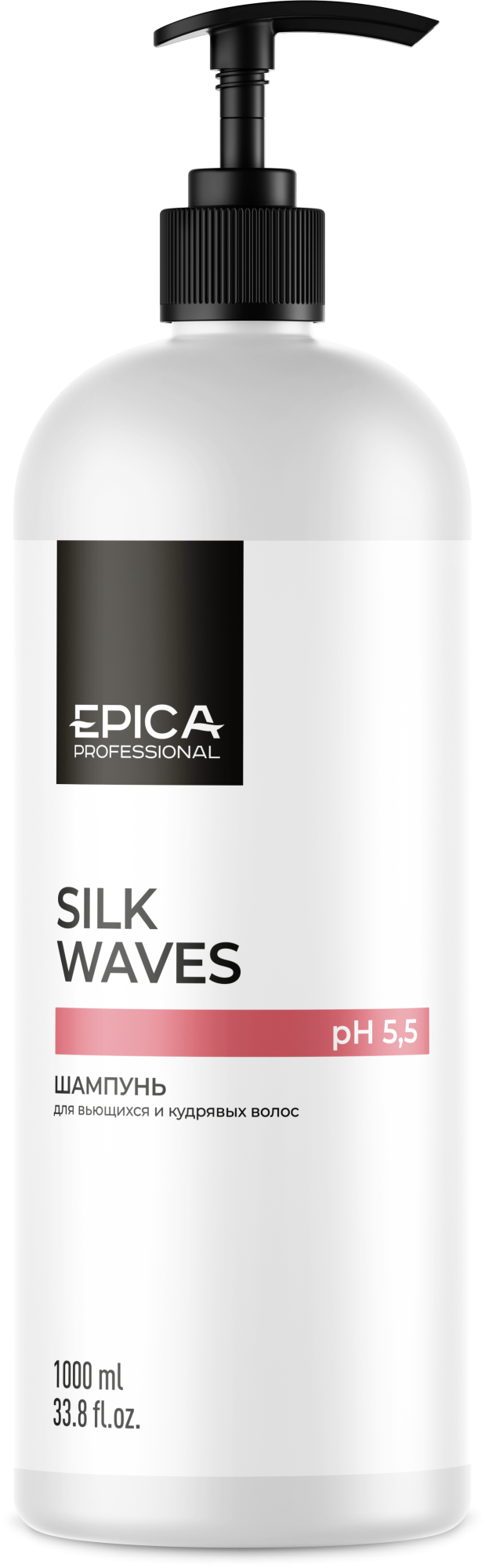 Silk Waves Шампунь для вьющихся и кудрявых волос, 1000 мл.