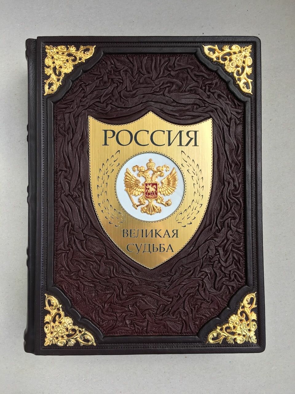 Россия. Великая судьба (подарочная кожаная книга)