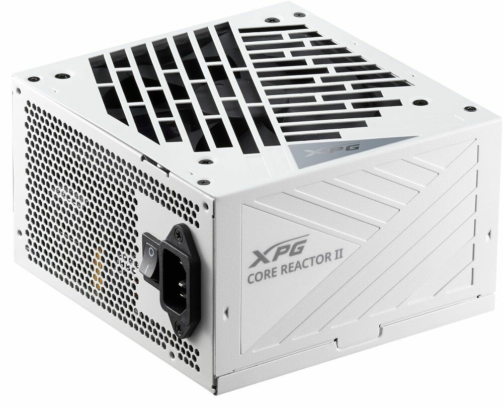 Блок питания для пк XPG (COREREACTORII850G-WHCEU) белый 850W 80+Gold 24 pin 4 + 4pin 6 + 2, 8*SATA, 4*Molex