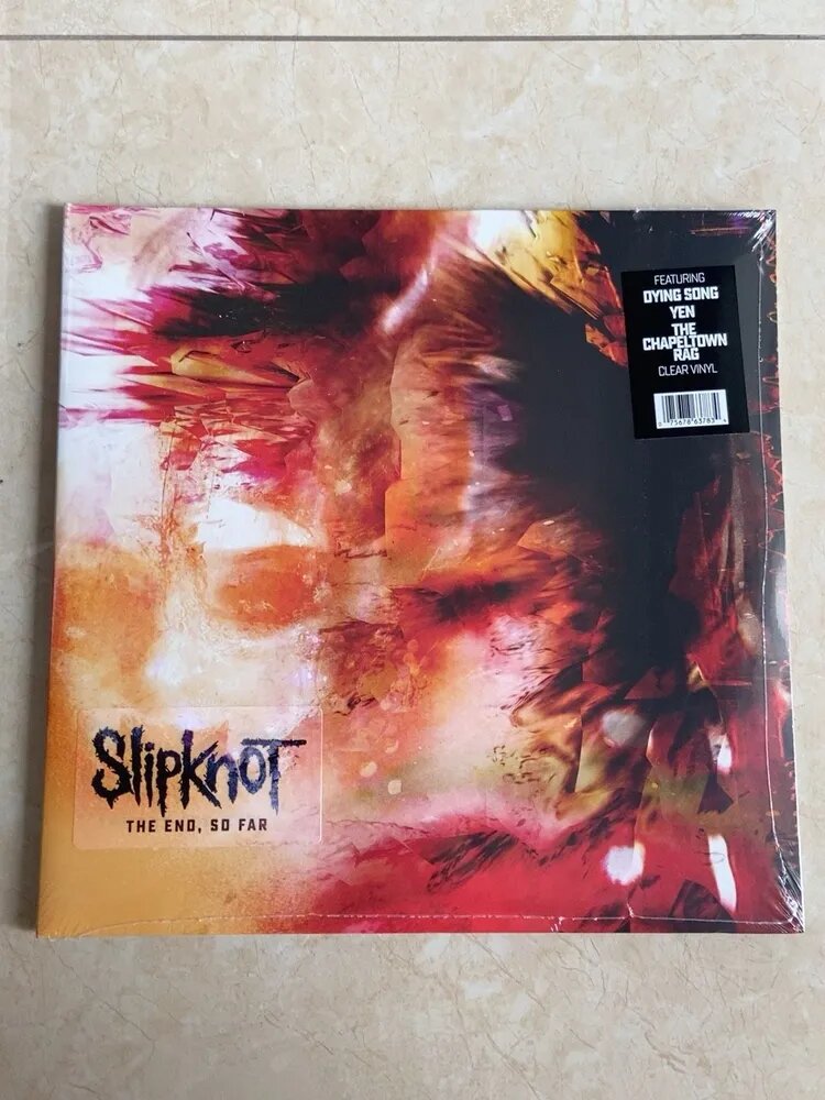 Виниловая пластинка slipknot the end so far, Limited transparent color glue