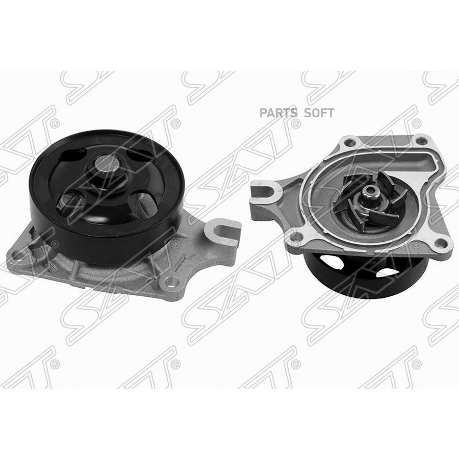 Насос водяного охлаждения Mazda 3 03-19 / Demio 02-14 Z6. Z601. Z6Y1. ZJ07. ZJ46. ZJVE. ZY05. ZY66. ZYVE от официального дистрибьютора, SAT, артикул STMZ149