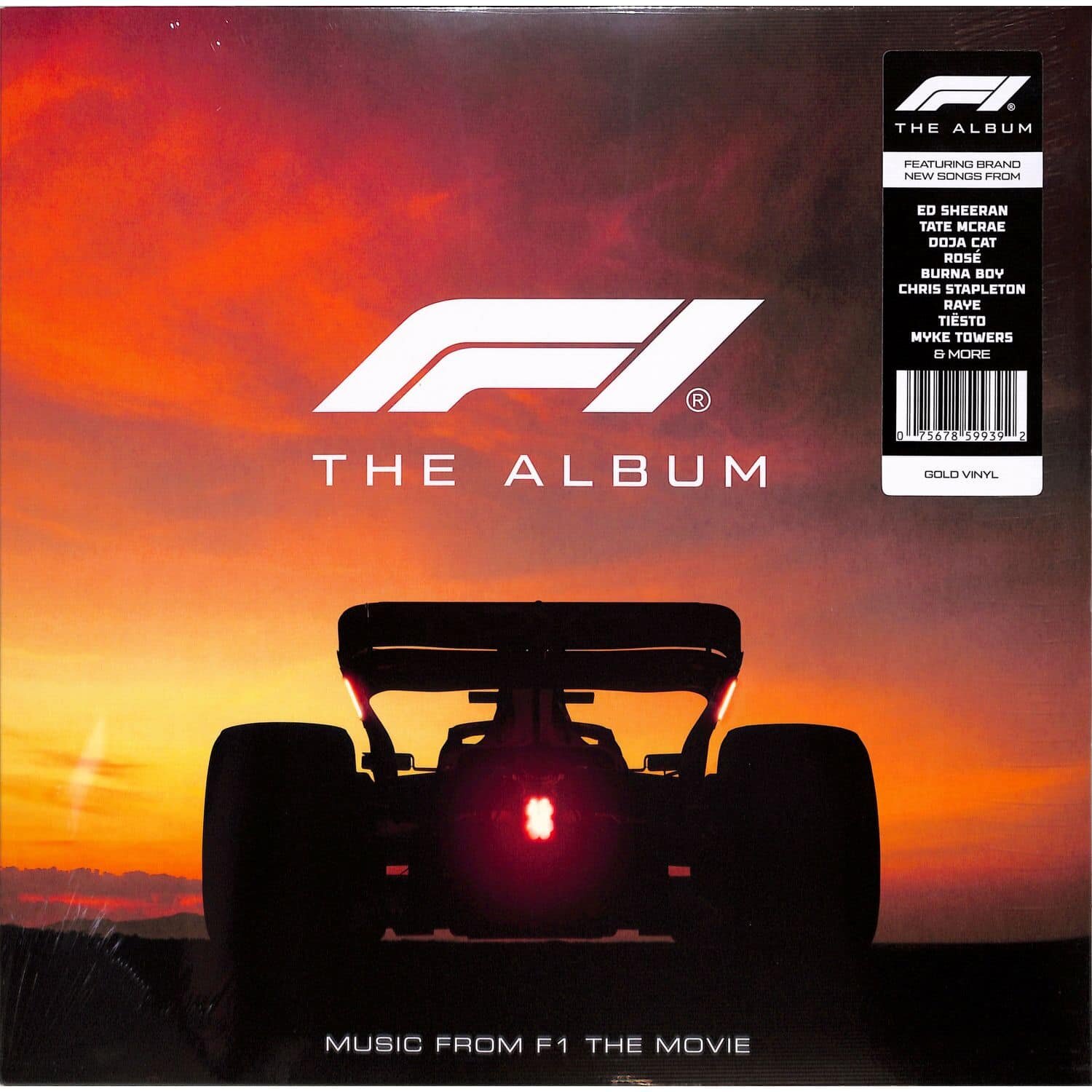 Various. F1 The Album (Music From F1 The Movie) (LP Gold/Виниловая пластинка)