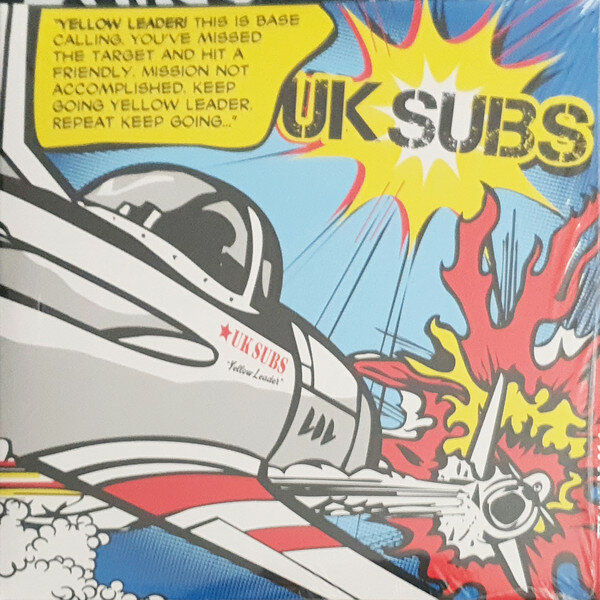UK Subs. Yellow Leader (2LP 10" 33 RPM/Red Clear/Blue/Виниловая пластинка)