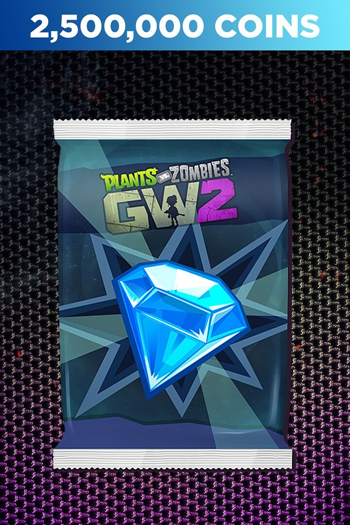 PvZ GW2: 2,500,000 Humongous Coins Pack — Xbox Series X|S, Xbox One — Цифровая версия