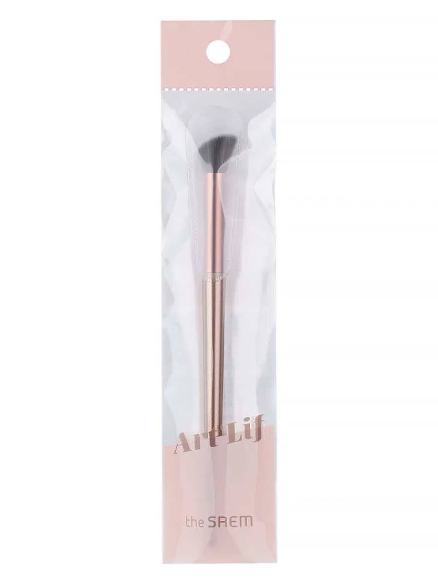 Кисть The Saem Art'Lif Diagonal Shading Brush, для лица, бежевая