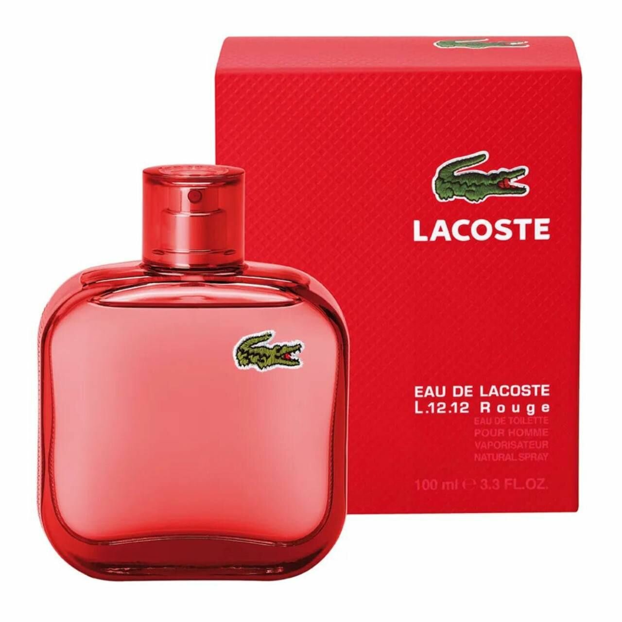Lacoste Eau de Lacoste L.12.12 Rouge Лакост Руж Туалетная вода 100 мл