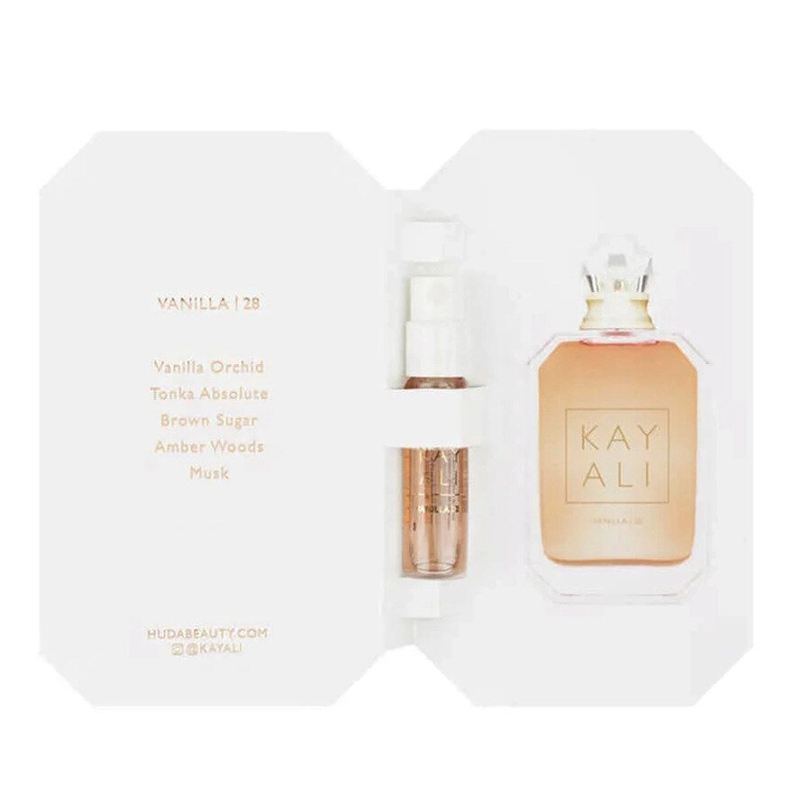 Парфюмерная вода Kayali Vanilla 28 миниатюра 1.5 мл / Пробник духов Каяли Ванилла 28 / Ваниль