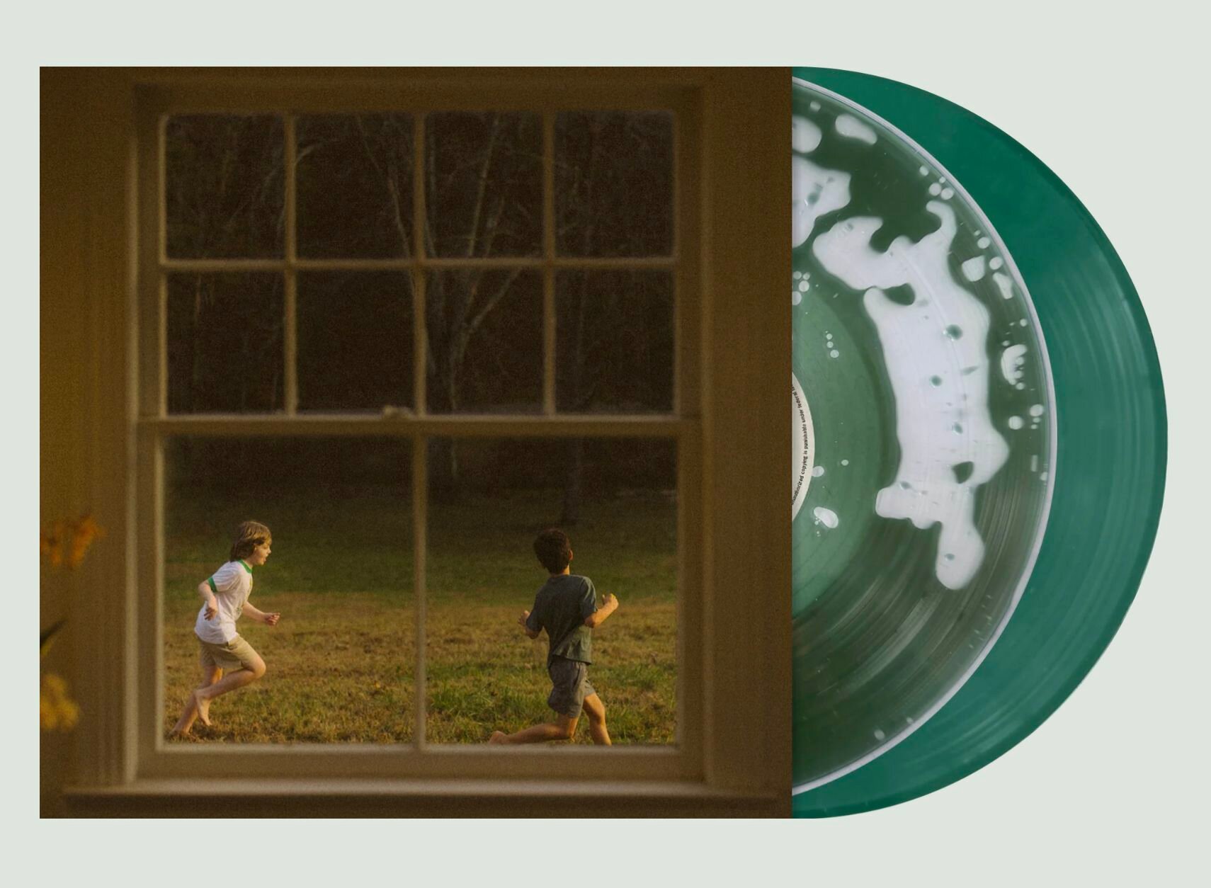 Жидкость Внутри Винила, Noah Kahan - The Great Divide (Pond Water + Green UK Limited) Цвет Жидкости: "Вода в Пруду", Ультра-Редкая Виниловая Пластинка из Великобритании от Ноа Кахан