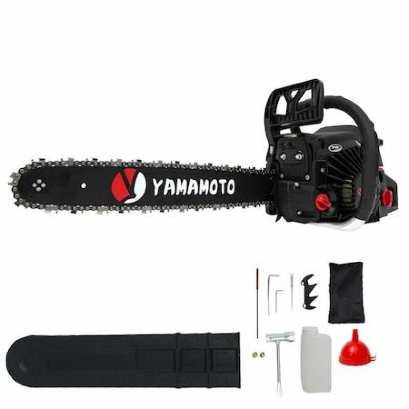 Пила цепная бензиновая Yamamoto CS-4552, 3,5 л. с, 45 см длина шины, 8500 об/мин