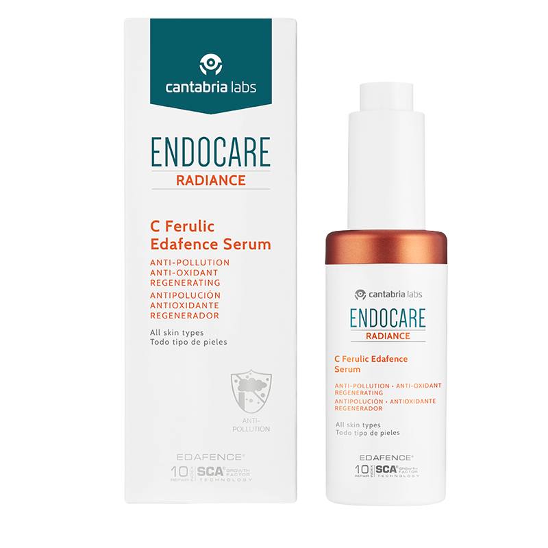 ENDOCARE RADIANCE C FERULIC EDAFENCE SERUM Защитная антиоксидантная регенерирующая сыворотка 30 мл