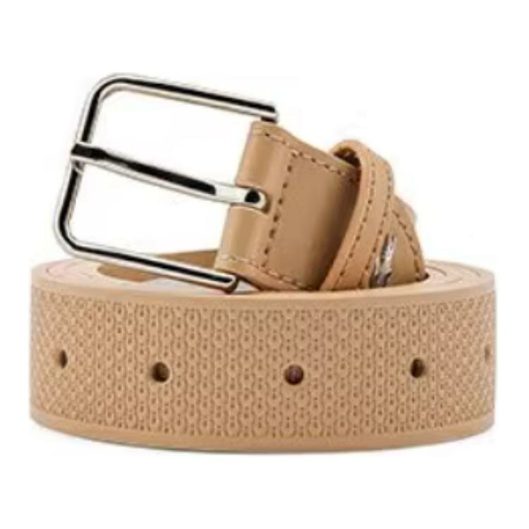 LACOSTE Кожаные ремни Женские Светлый Умбра Ширина 3 см 90