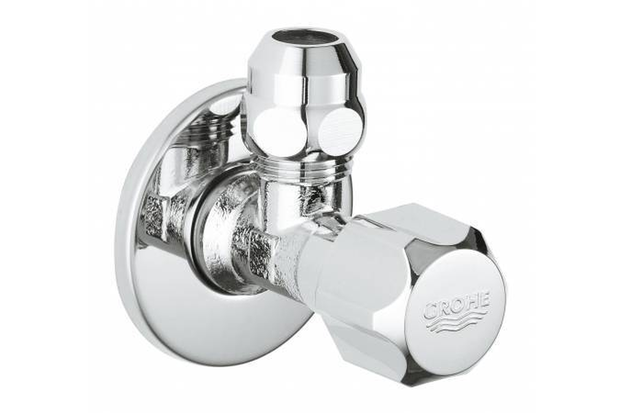 Вентиль угловой GROHE 1/2-3/8 для подключения смесителей, хром (2201700M)