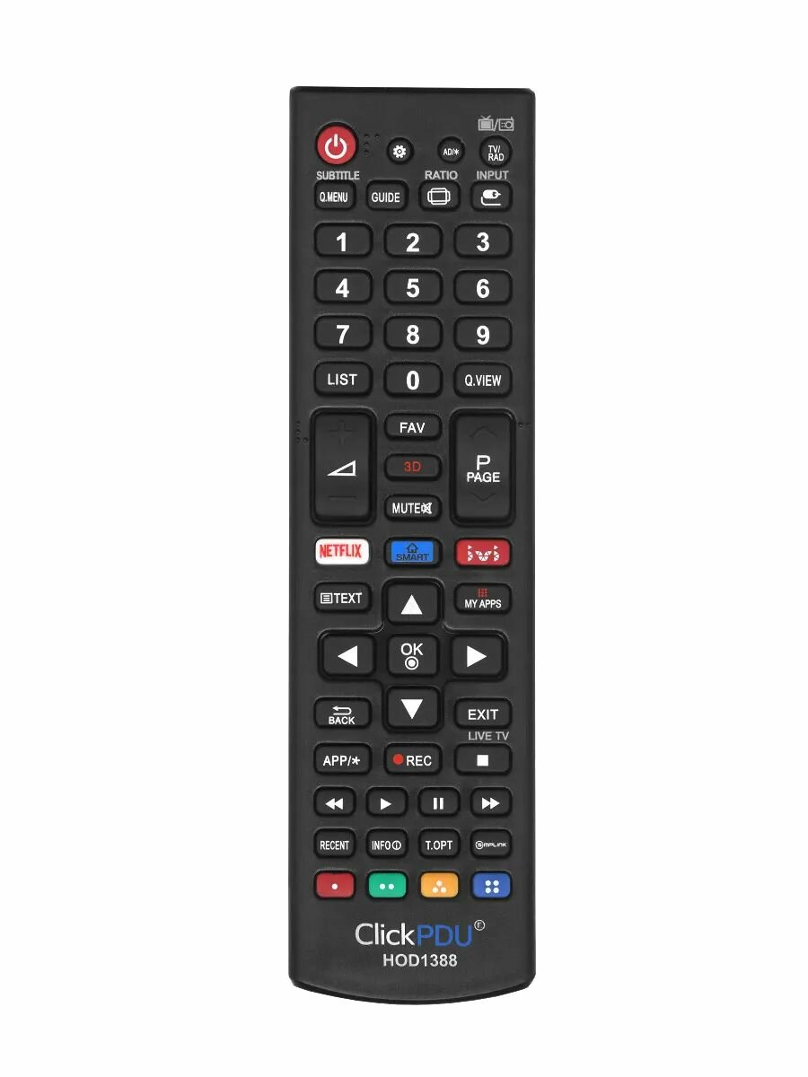 Пульт универсальный HOD1388 для тв LG