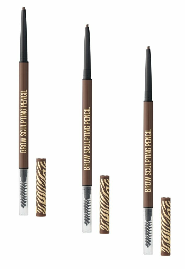 Автоматический карандаш Stellary для бровей / Brow sculpting pencil тон 03 3шт