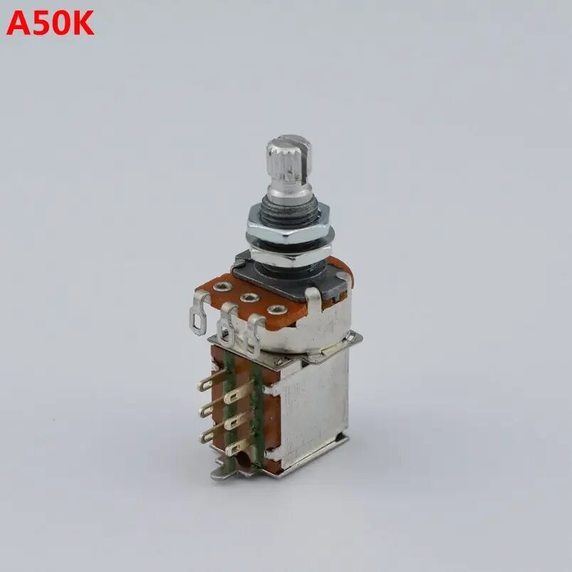 Потенциометр для гитары Alpha A50K, 1 шт.