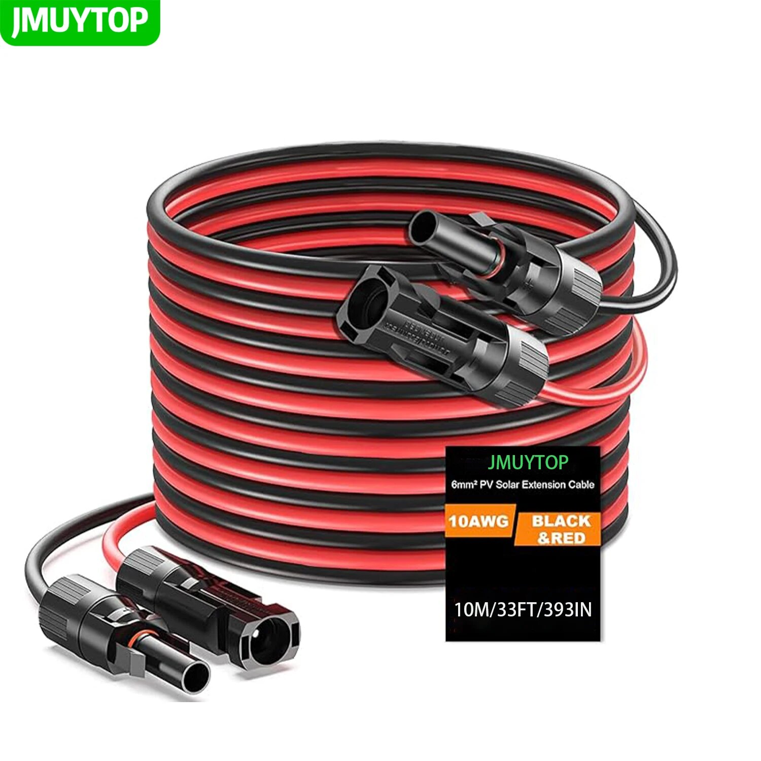 JMUYTOP Солнечный кабель 6 мм2 для ecoflow delta river 2 3 MAX