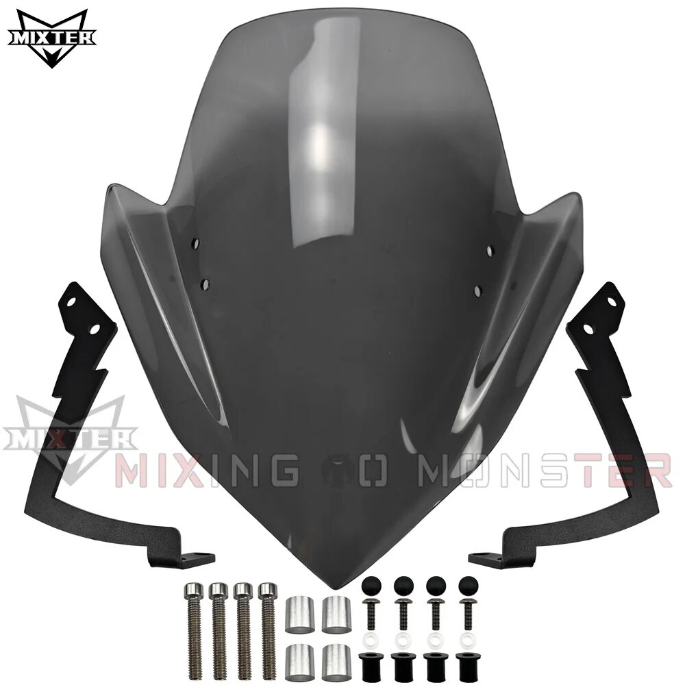 Спортивное ветровое стекло HONDA CB1000R smoke