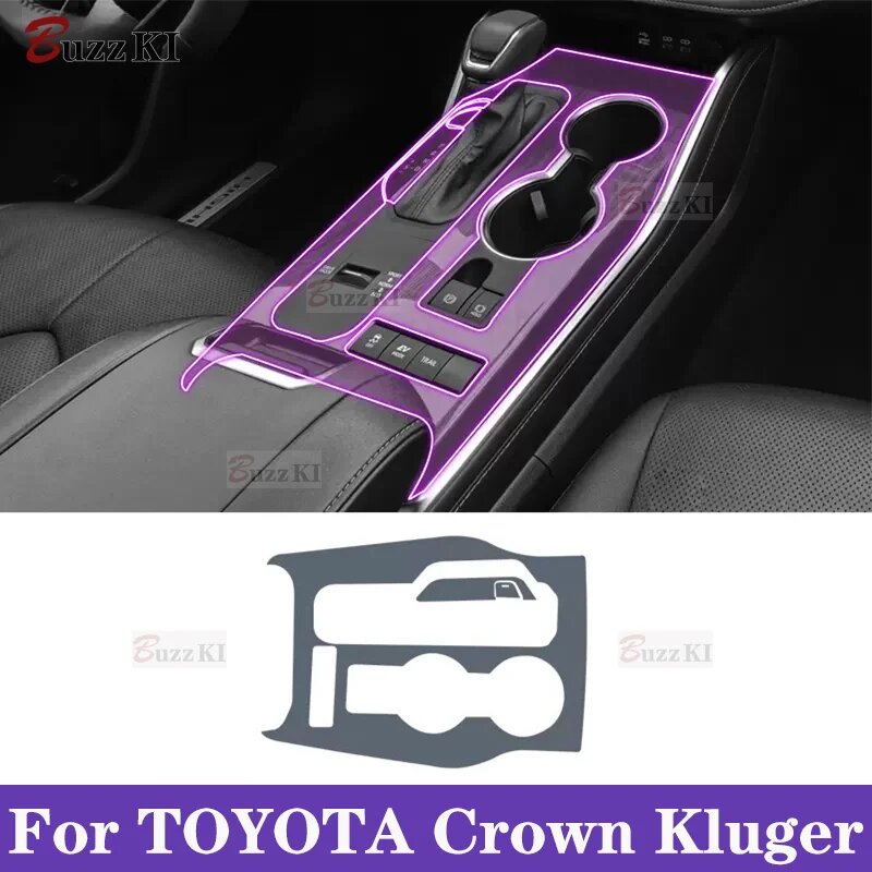 Для Toyota Crown Kluger 2021–2023: защитная пленка из прозрачного термопластичного Style K, RHD