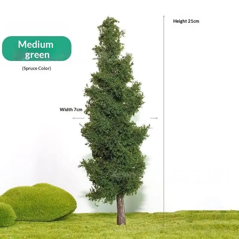 Миниатюрные сосны из пластика для диорам A 21CM