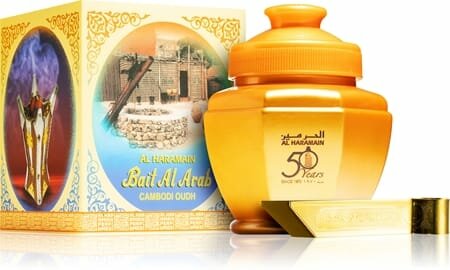 Благовония al haramain bait al arab cambodi oudh, 100 g