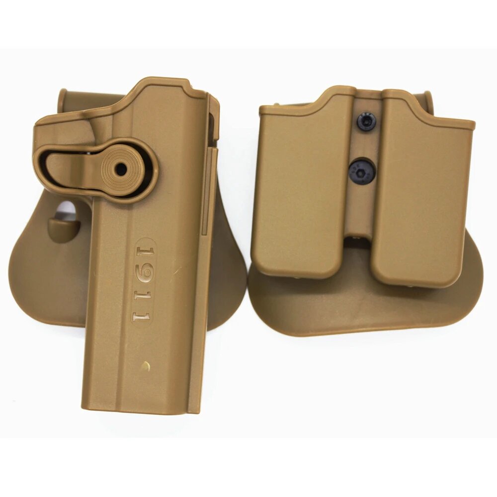 Тактический кобура для Colt 1911, бежевый, Tan holster
