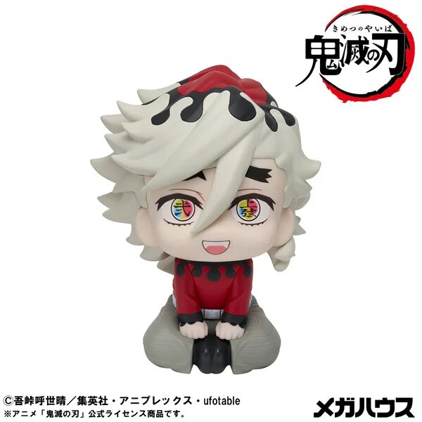 В наличии: Оригинальная фигурка Bandai MegaHouse LookUp Demon Slayer Douma Kochou Shinobu, ПВХ, 11 см, коллекционная модель аниме-персонажа, игрушка, подарок