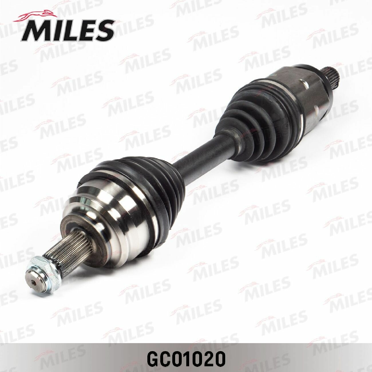 Привод в сборе BMW E53 3.0D-4.6 00- пер. лев, MILES GC01020