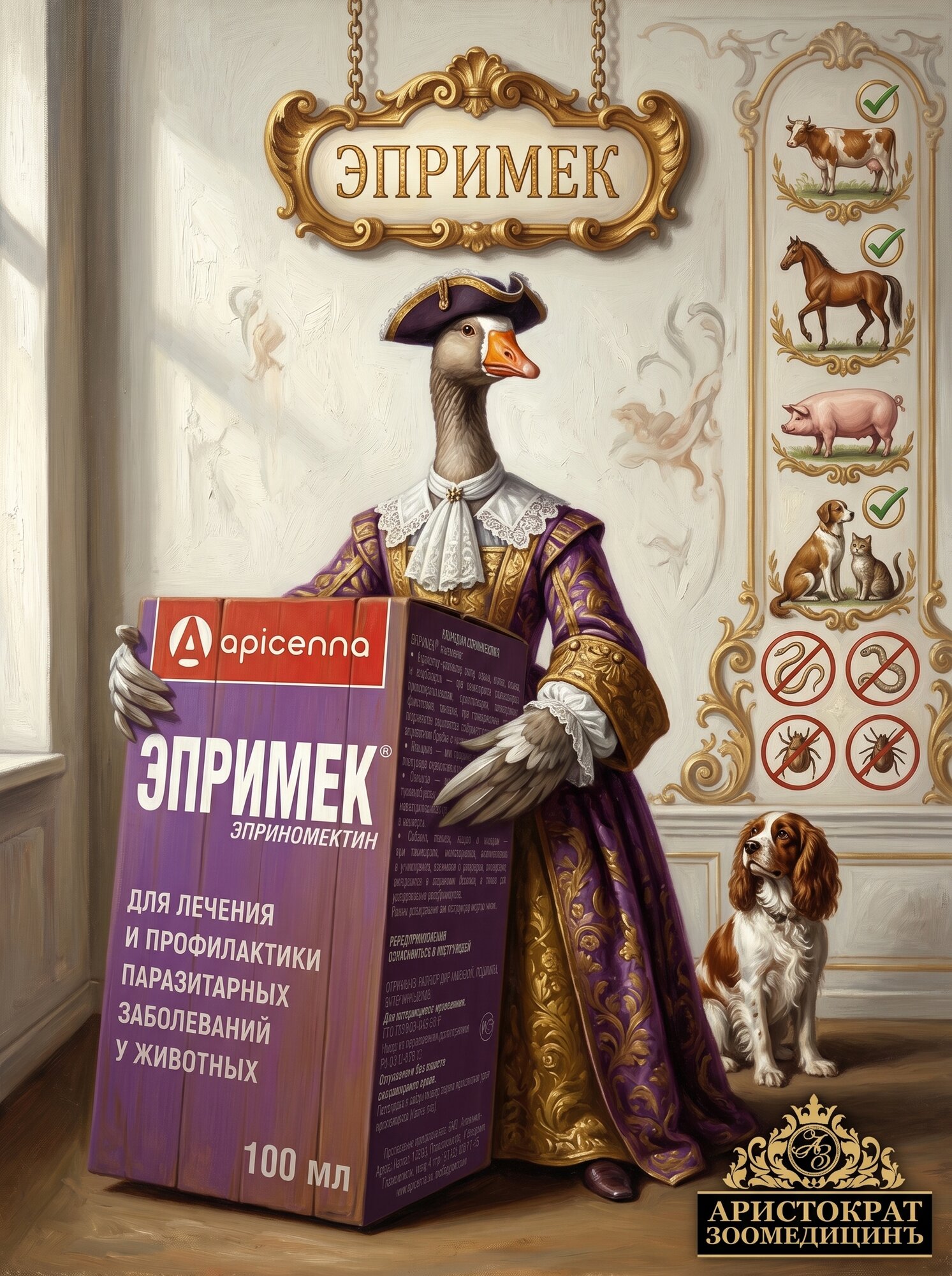 Эпримек инъекционный (100мл)