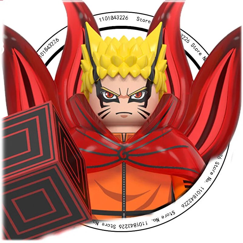 Конструктор NARUTO WM2469, фигурка из пластика