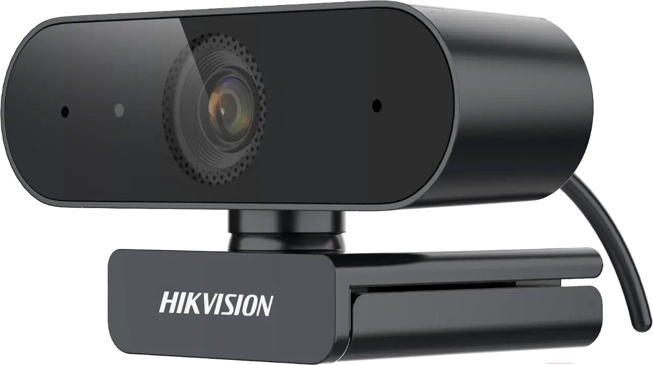 Камера Web Hikvision DS-U04 черная 4Mpix 2560x1440 USB2.0 с микрофоном