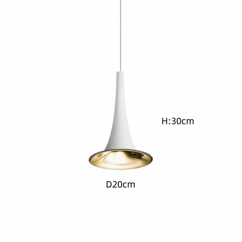Artpad Подвесная люстра, LED, теплый свет 3000K, 1 источник света, для спальни и столовой — фото 1