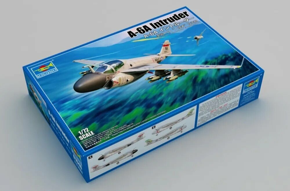 Trumpeter 01640 1/72 А-6А Интрудер Пластиковая модель самолёта
