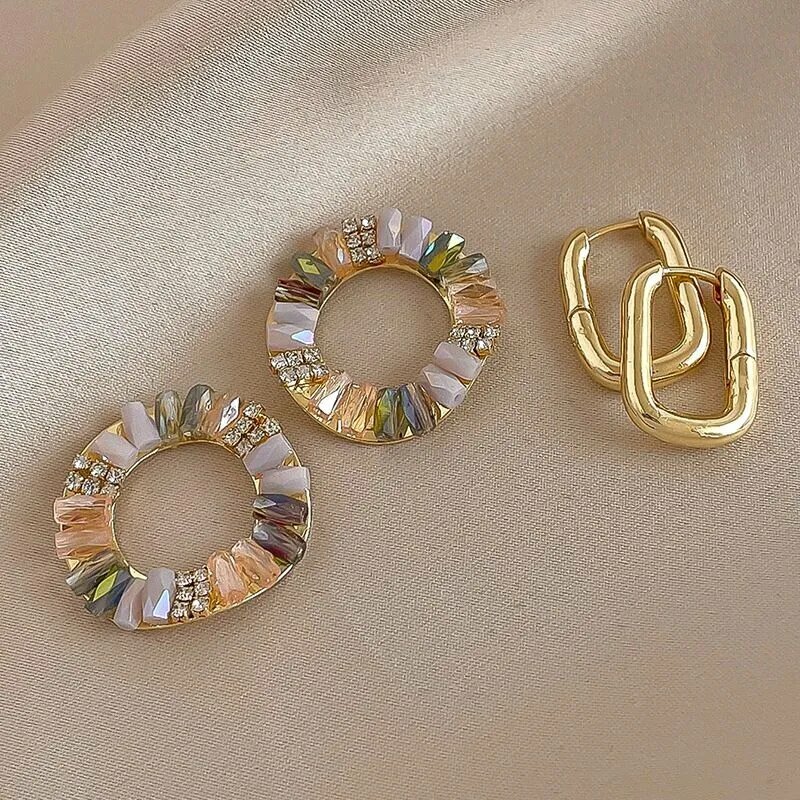 Серьги, золотой — фото 1